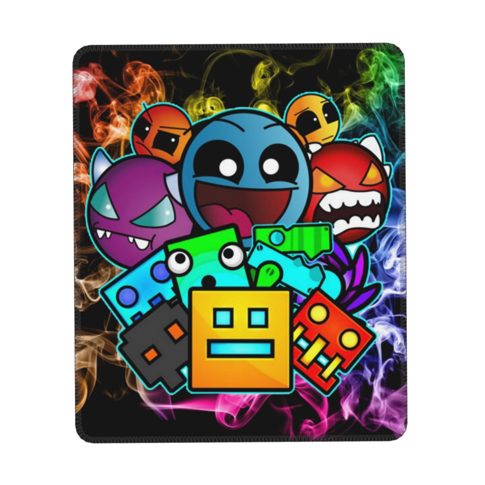Geometry Dash Mouse Pad Non-Slip Rubber Desktop Mousepads 10 X 12 Inch ...