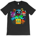Geometry Dash Old School Gaming Funny Retro Video Game Graphic H13777 T ...