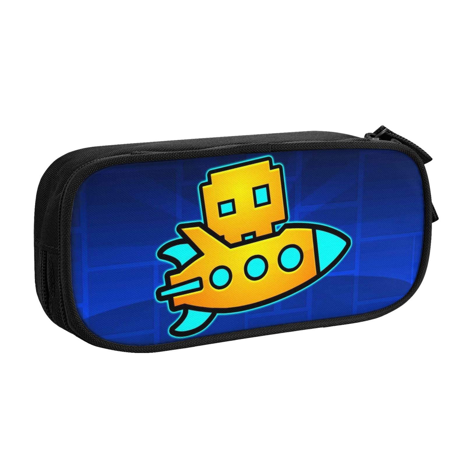 Geometry Dash Pencil Case, Multipurpose Pencase ,Large Capacity Durable ...