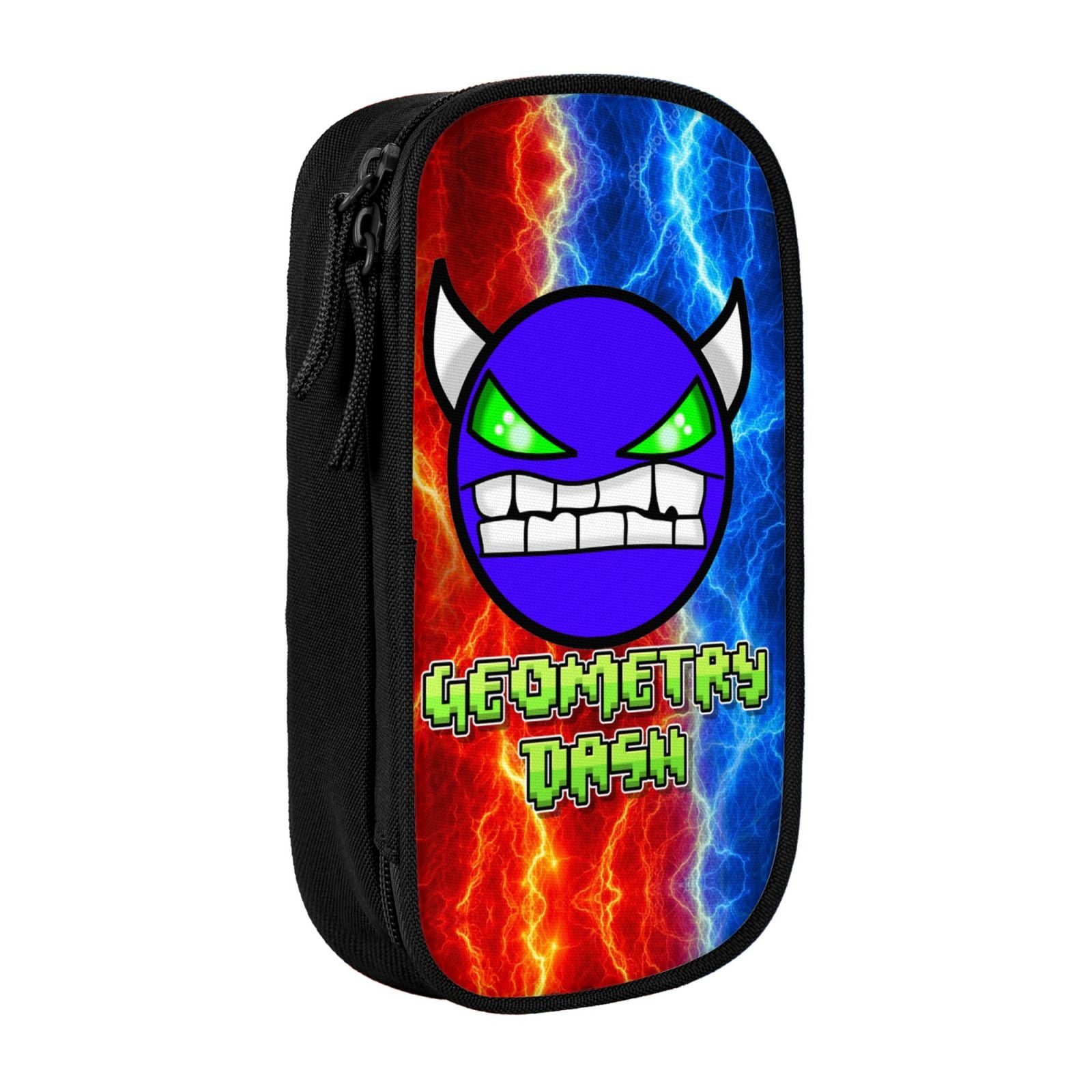 Geometry Dash Pencil Case, Multipurpose Pencase ,Large Capacity Durable ...