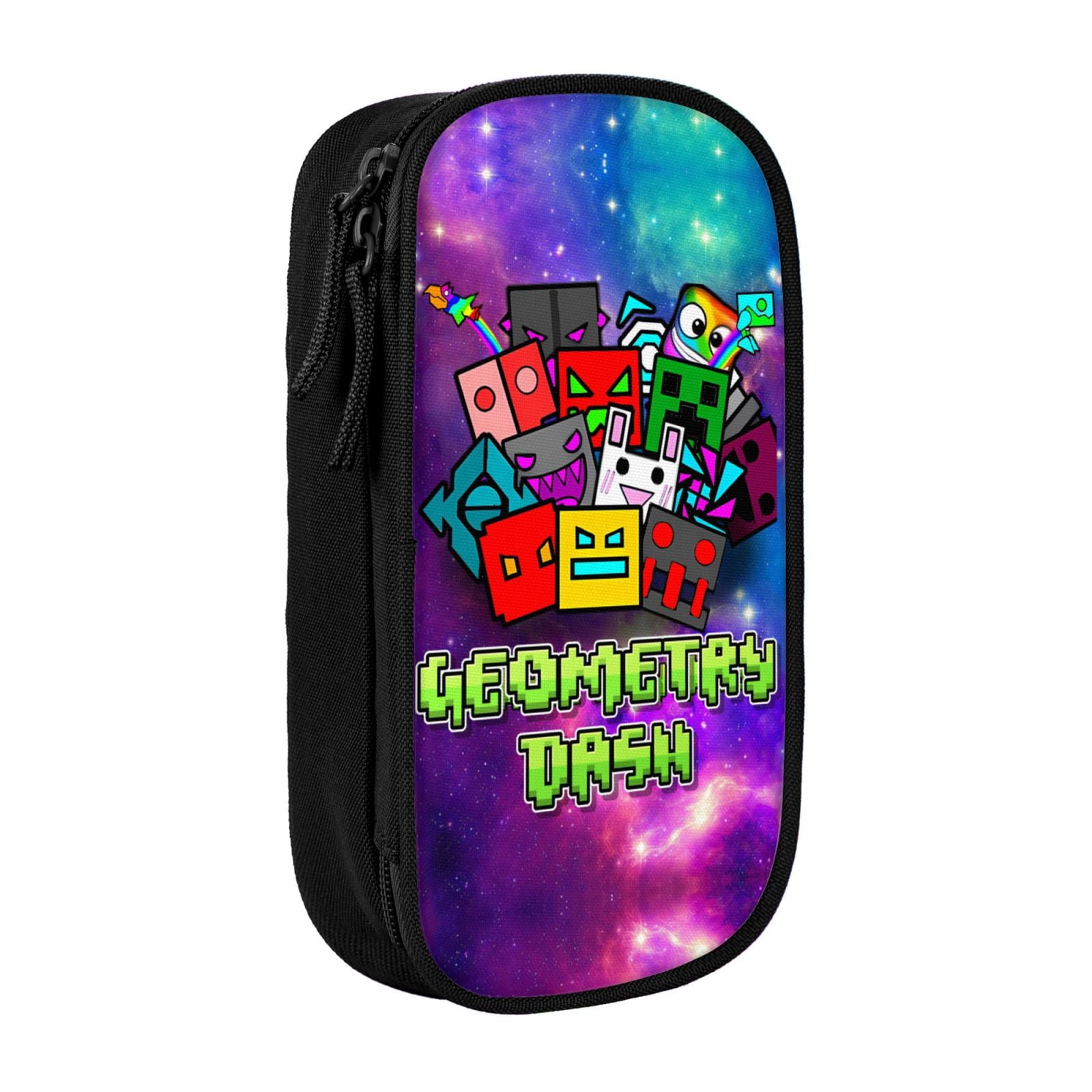 Geometry Dash Pencil Case, Multipurpose Pencase ,Large Capacity Durable ...