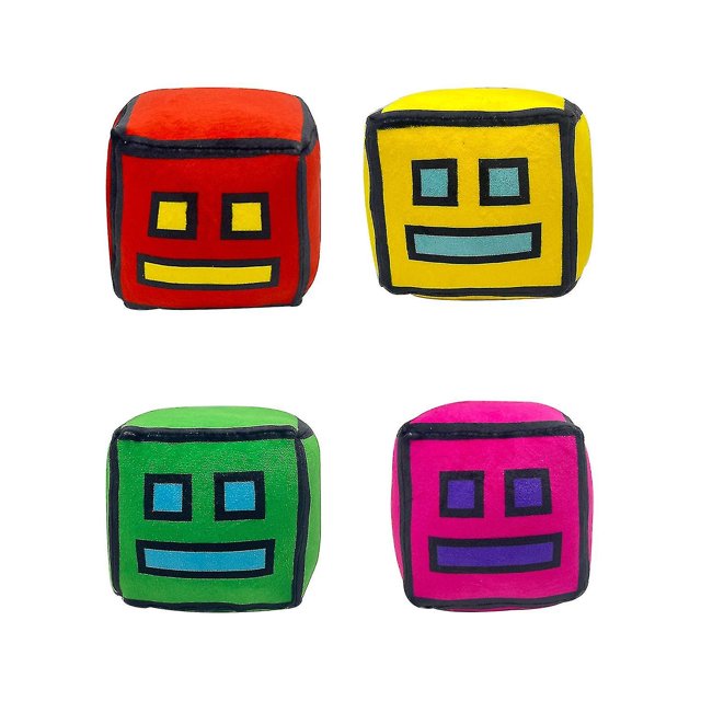 Geometry Dash Plush Toy - Walmart.com
