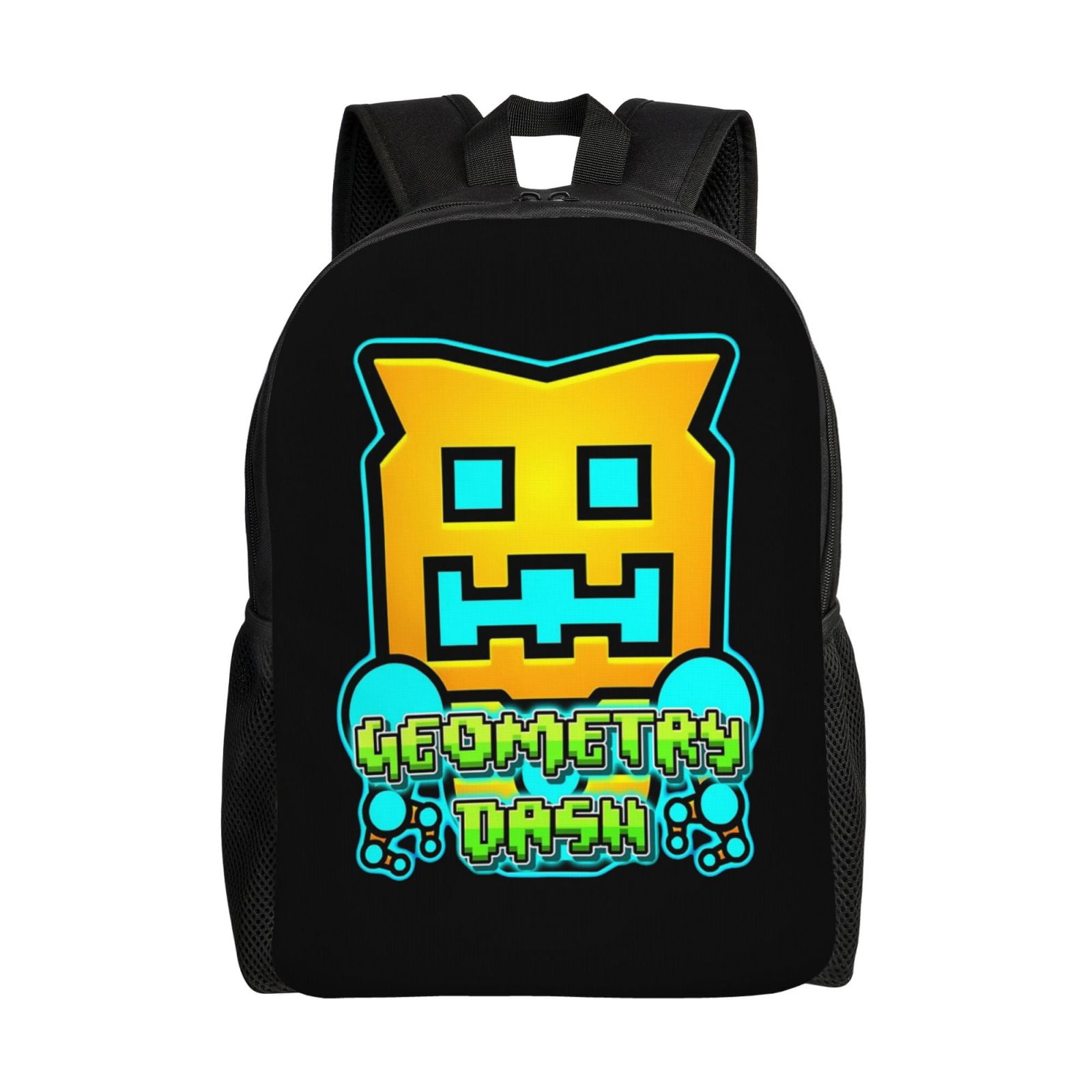 Geometry Dash School Backpack Kids Bookbag Large For School Office ...