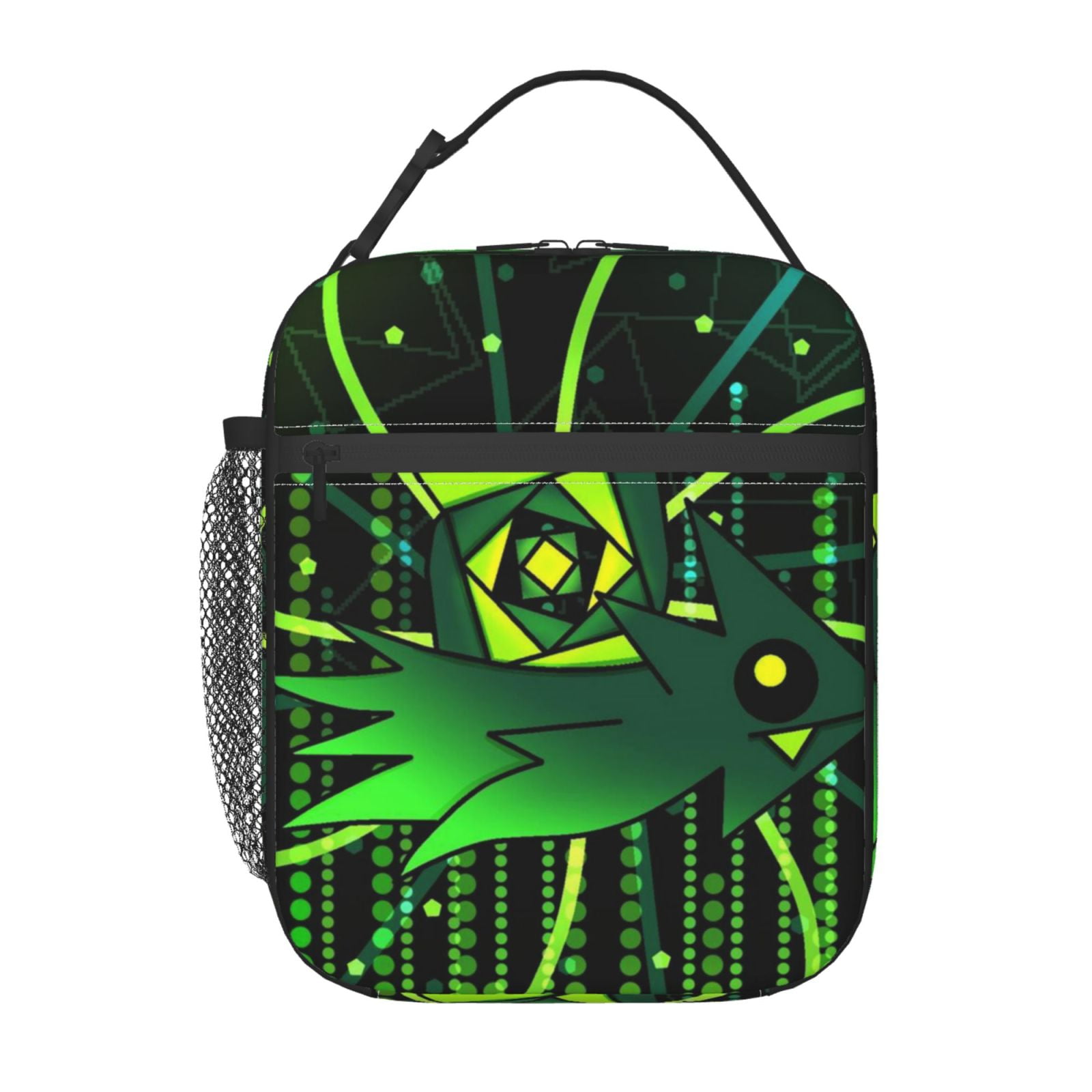 Geometry Dash Ship Insulated Lunch Bag Portable Tote Bento Bag Thermal ...