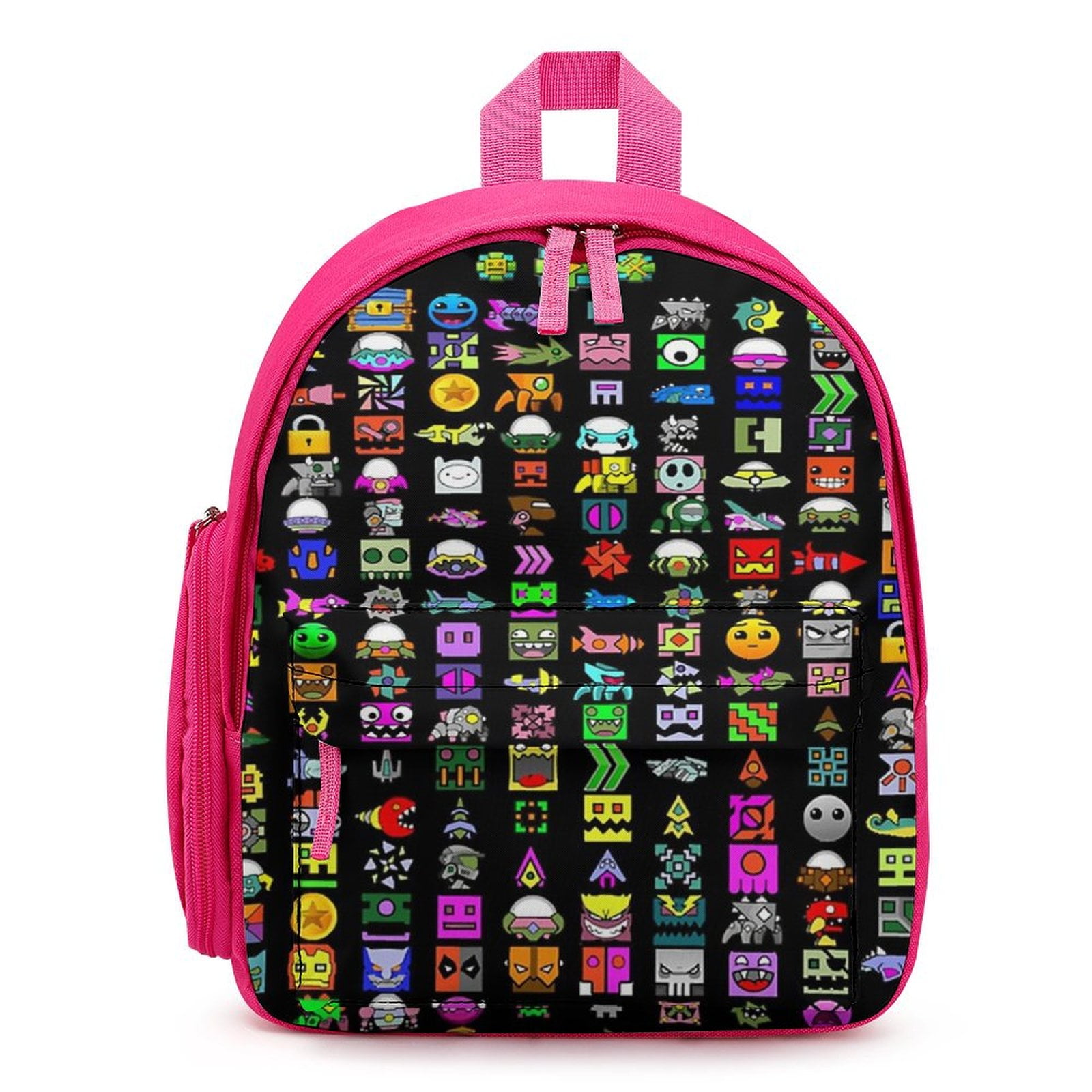 Geometry Dash Small Backpack Shoulder Backpack Travel Daypack ...