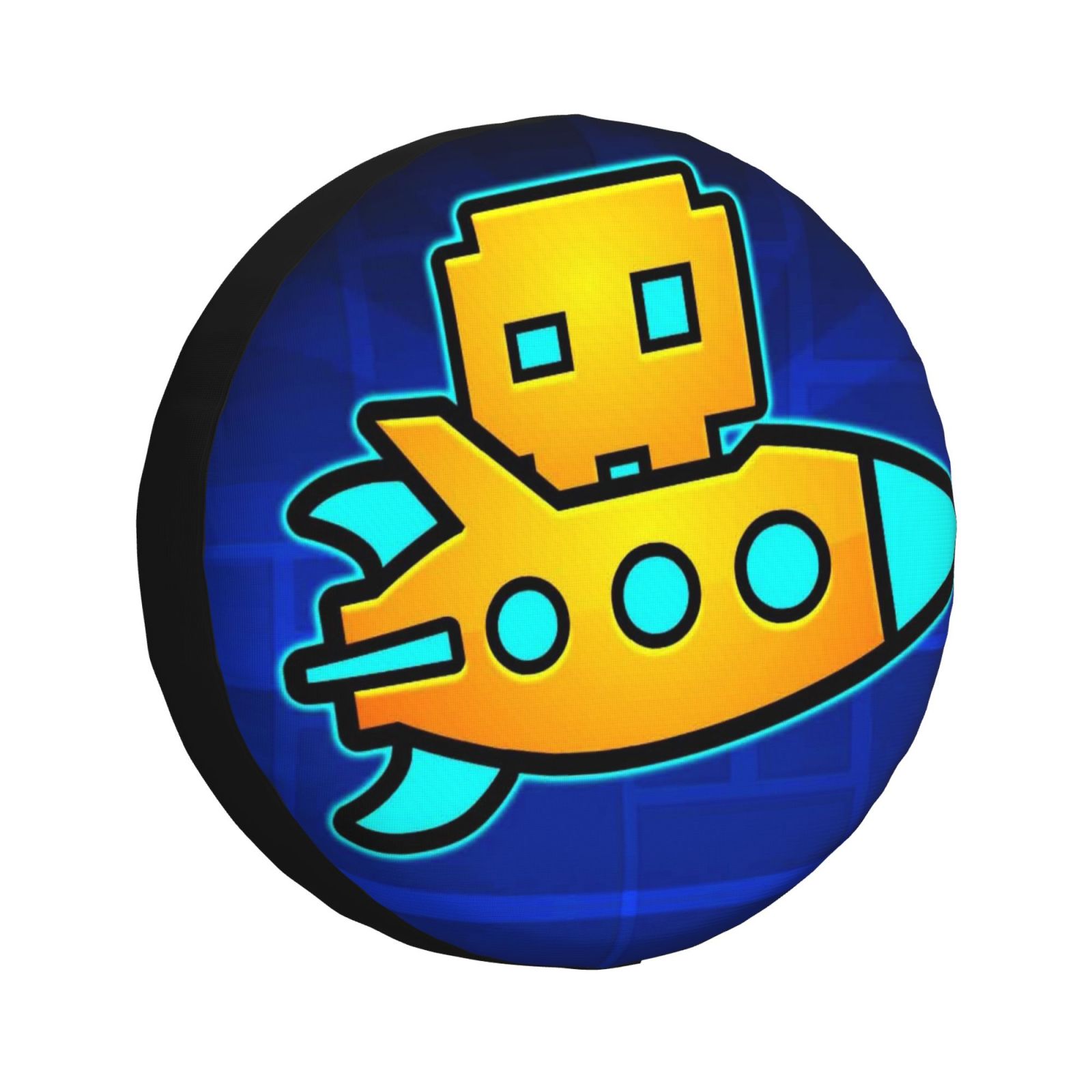 Geometry Dash Spare Tire Cover Wheel Protectors Weatherproof Universal ...