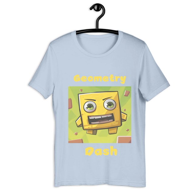 Geometry Dash T-Shirt Geometry Dash Tee Youth classic tee - Walmart.com
