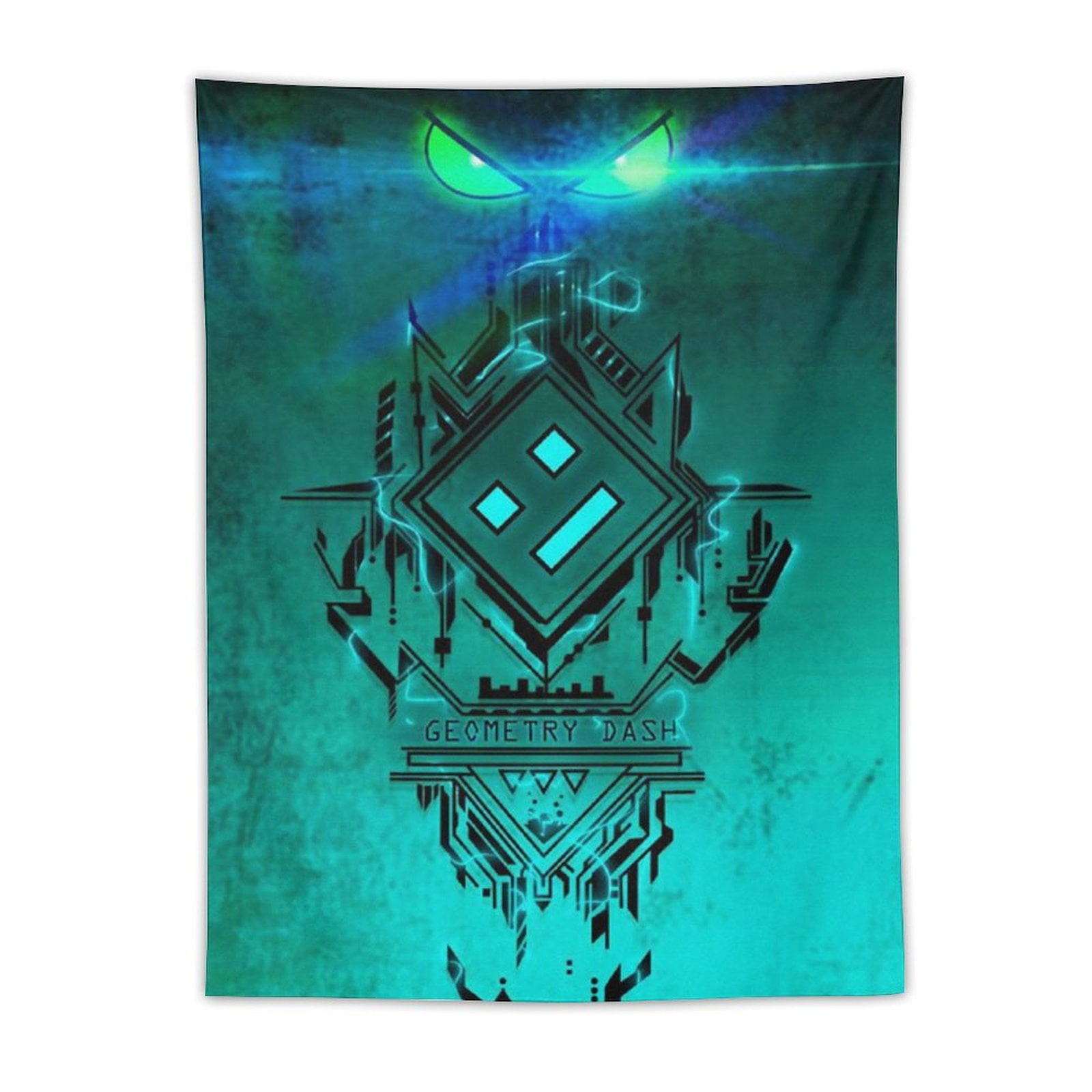 Geometry Dash Tapestry Luxury Wall Hanging Tapestries Decor Aisle Mural ...