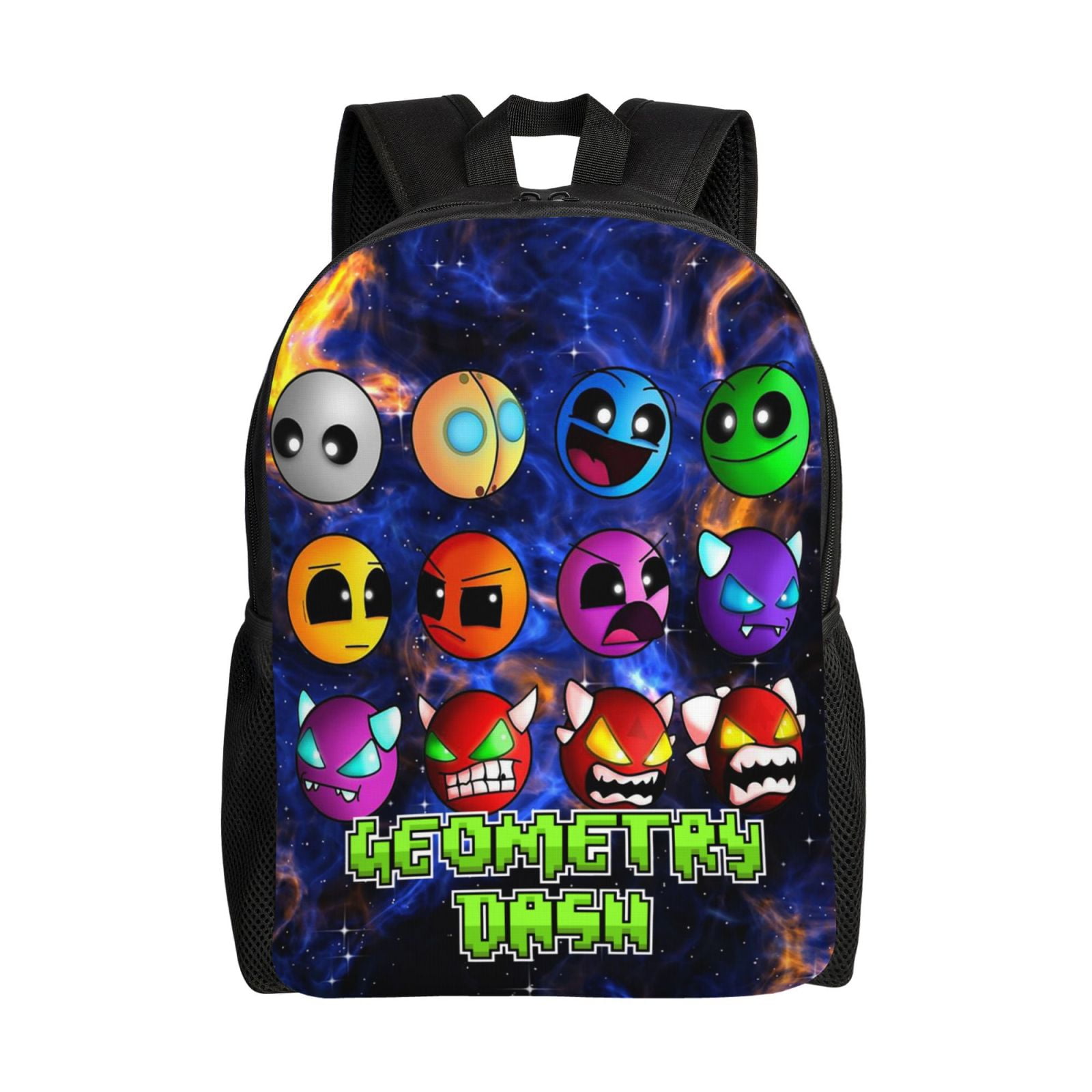 Geometry Dash World Backpack Large Capacity Portable Backpack ...