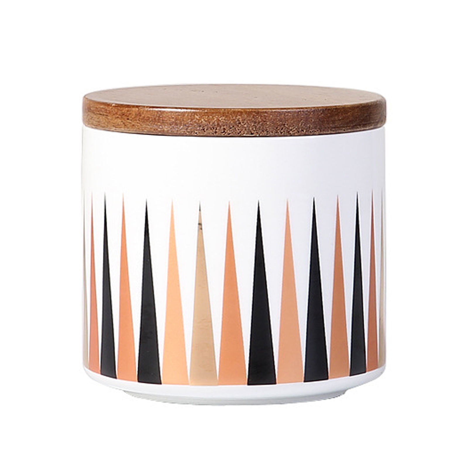 Geometry Design Sugar Bowl With Lid, Fruit Bowl For Kitchen Counter ...