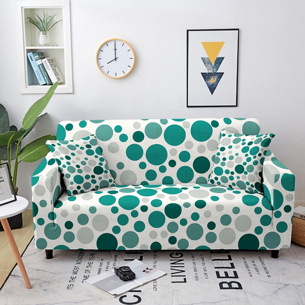 Geometry Elastic Sofa Cover Creative Pattern Sectional Corner Couch ...