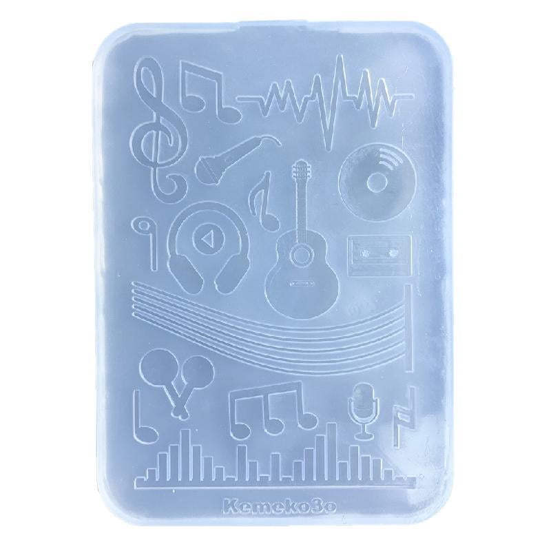 Geometry Filler Musical Symbols Mold Silicone Epoxy Resin Mold DIY ...
