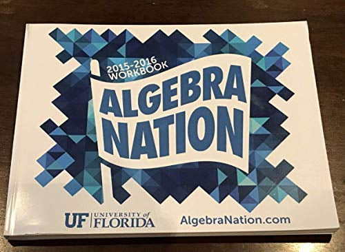 Pre-Owned Algebra Nation 2015-2016 Workbook Paperback - Walmart.com