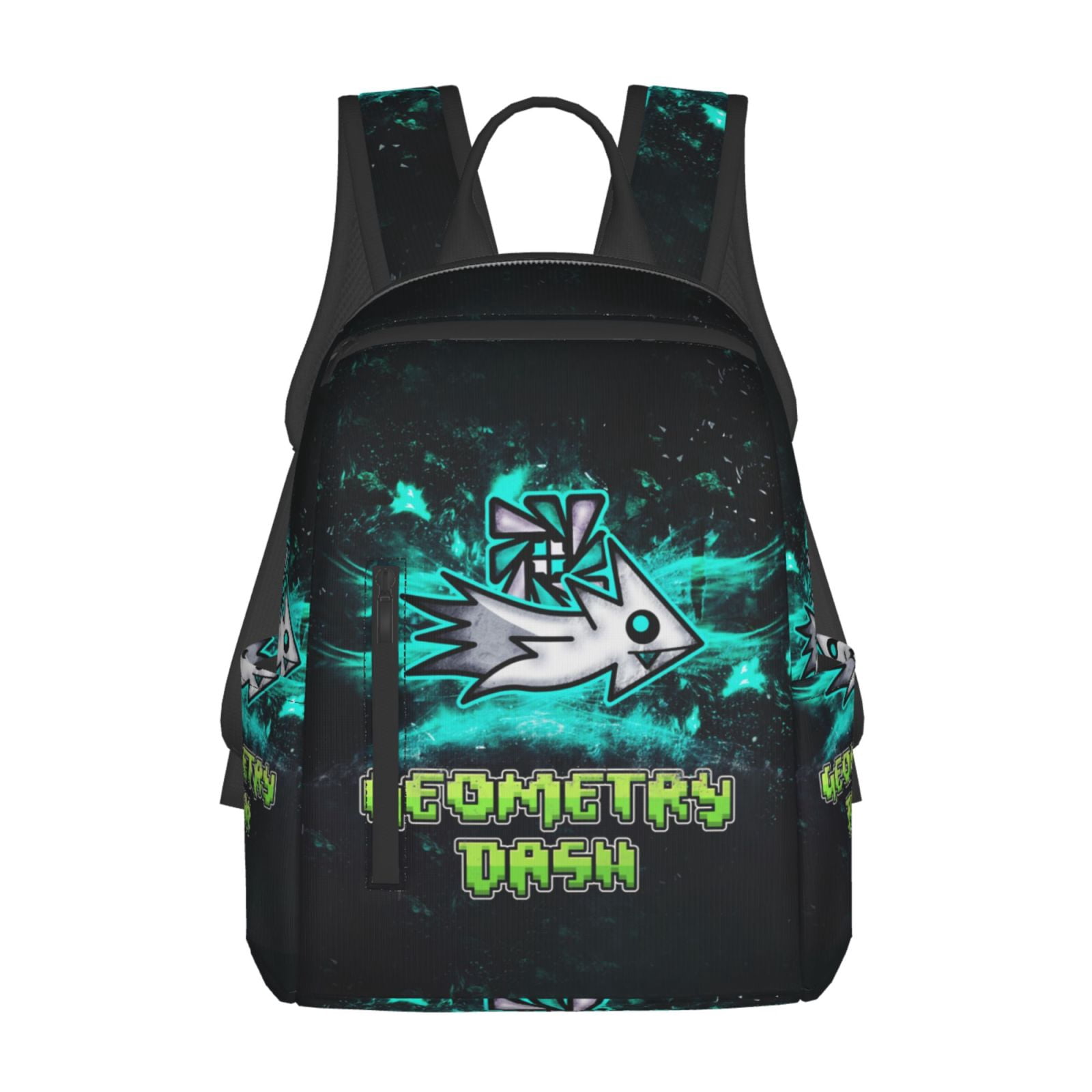 Geometry Game Dash Backpack 3D Print Lightweight Bookbag Casual Sport ...