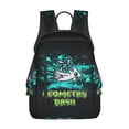 Geometry Game Dash Backpack 3D Print Lightweight Bookbag Casual Sport ...