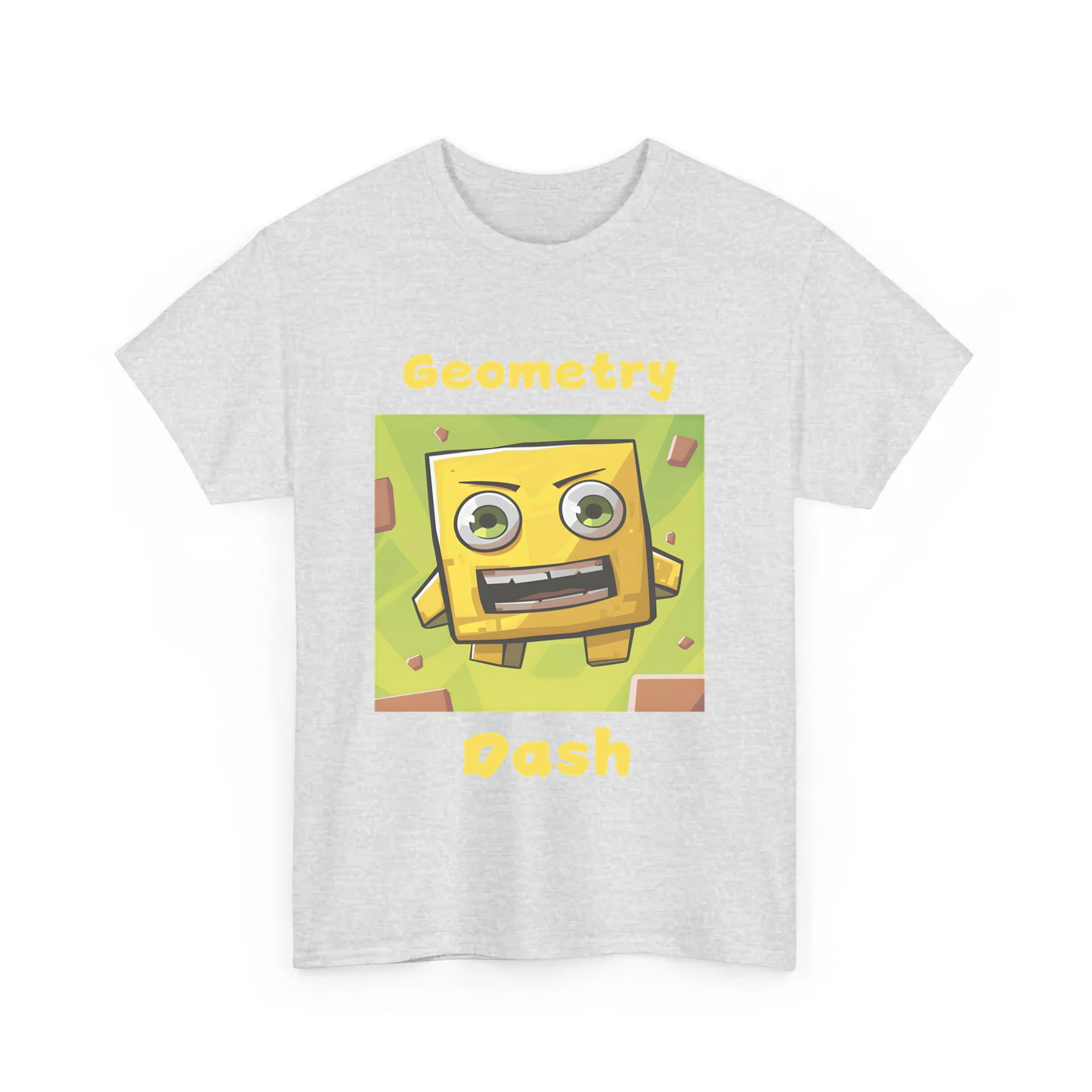 Geometry Dash T-Shirt Geometry Dash Tee Youth classic tee - Walmart.com