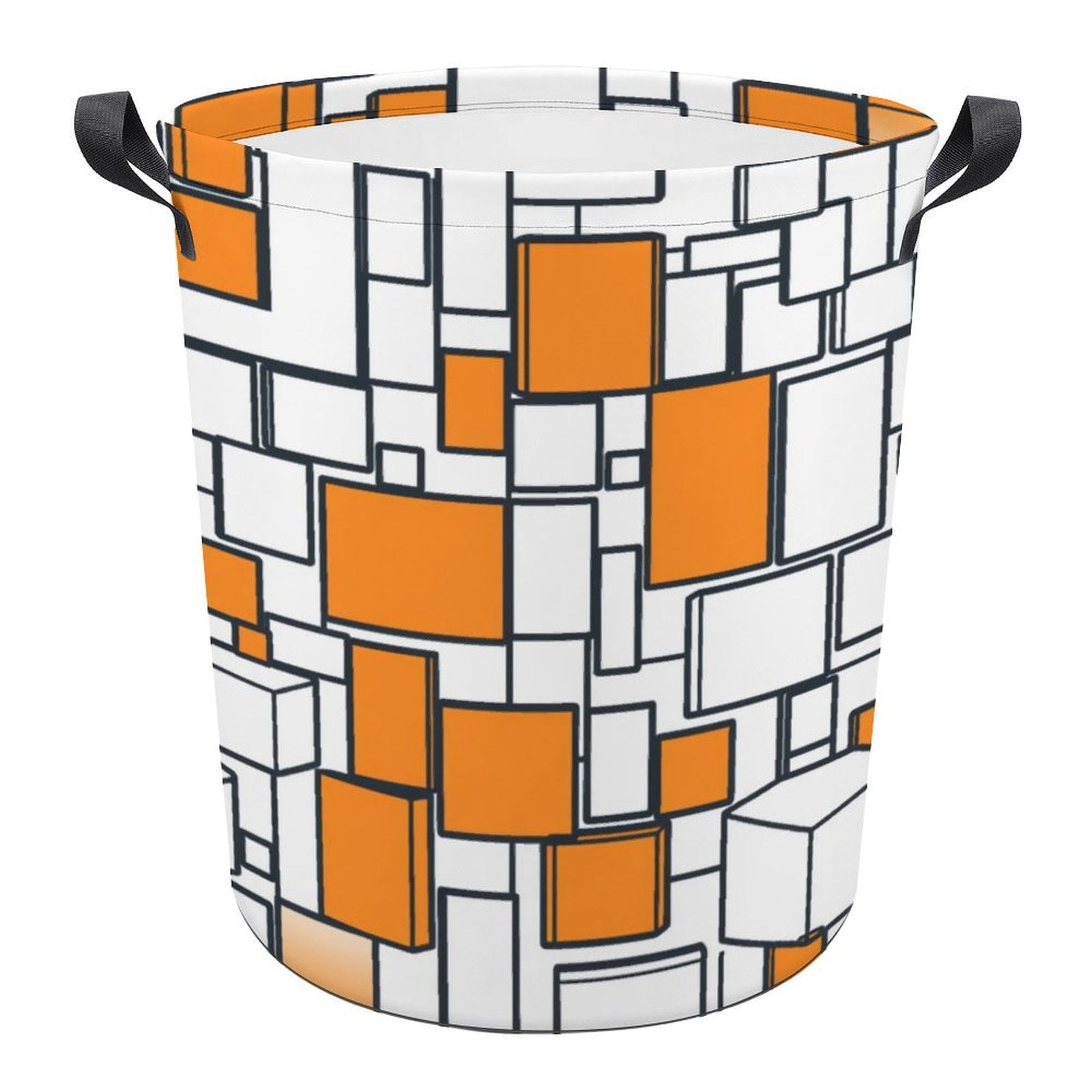 Geometry Laundry Basket Collapsible Animated Clothes Hamper for Nursery ...