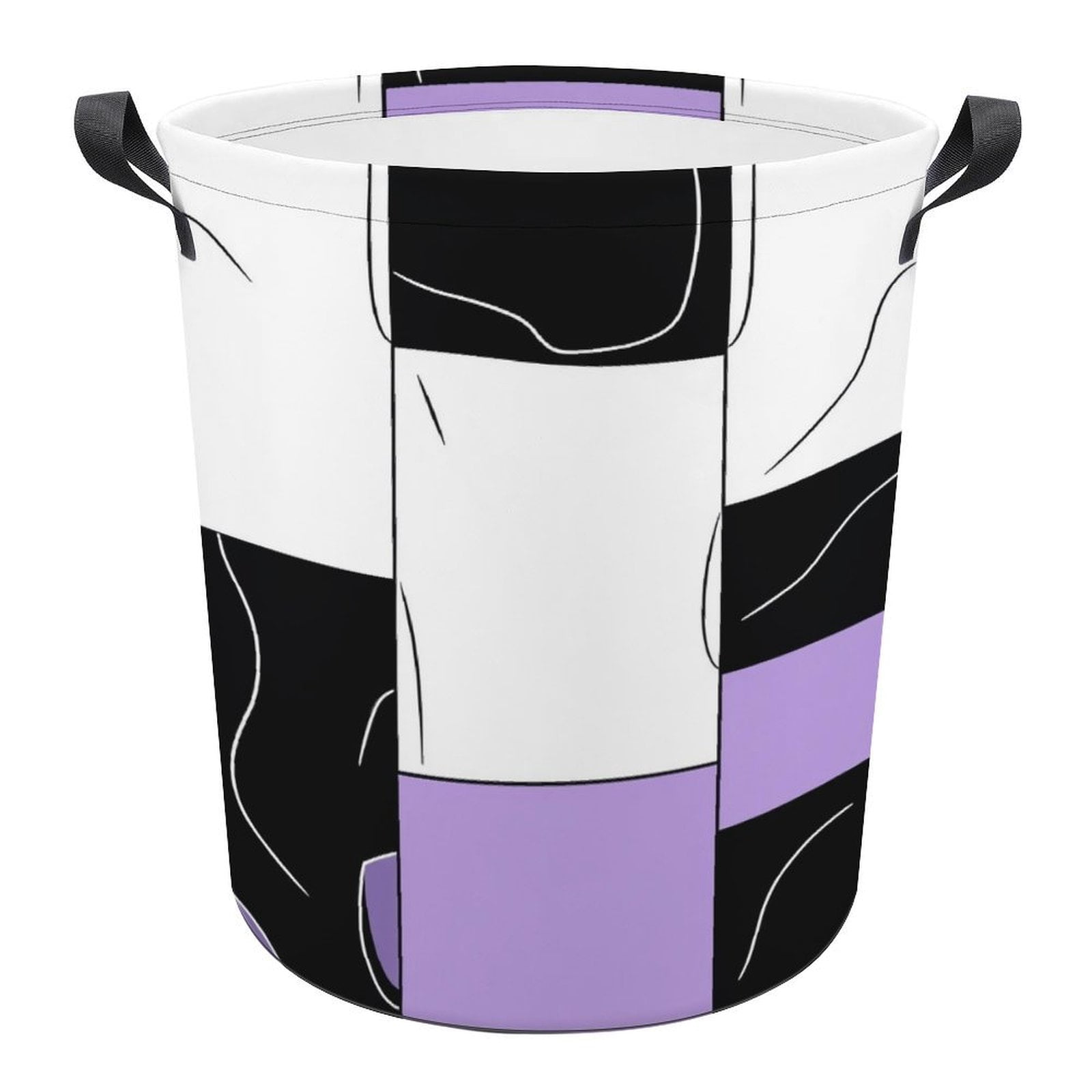 Geometry Laundry Basket Collapsible Animated Clothes Hamper for Nursery ...