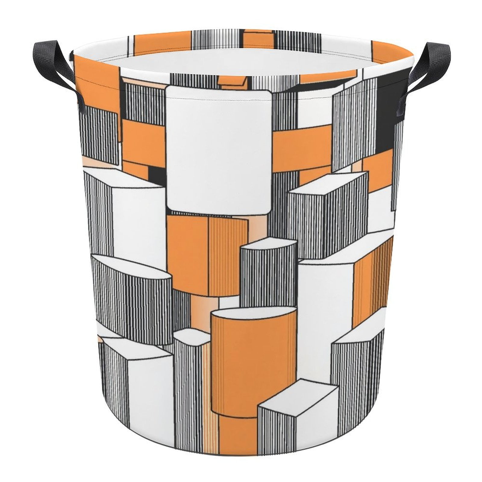 Geometry Laundry Basket Collapsible Animated Clothes Hamper for Nursery ...