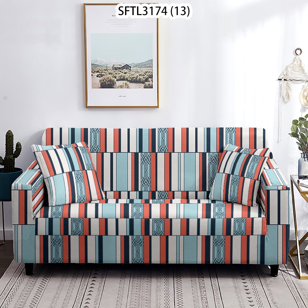 Geometry Living Room sofa Stretch Sofa Cover Modern Combination Corner ...