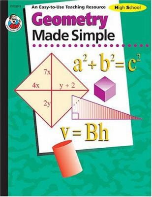 Pre-Owned Geometry Made Simple, Grades 9 to 12 (Paperback) 0768202620 9780768202625 - Walmart.com