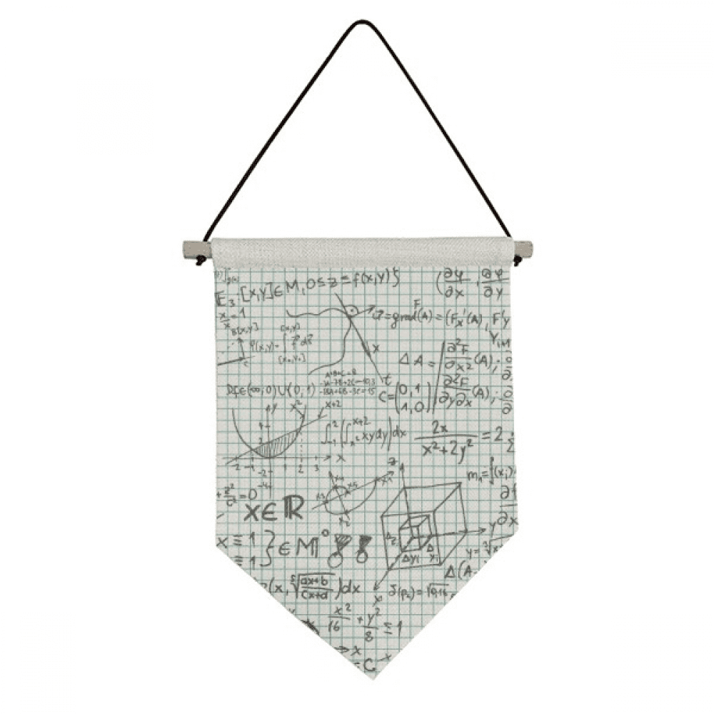 Geometry Mathematical Formulas Calculus Figure Canvas Flag Hanging Wall ...