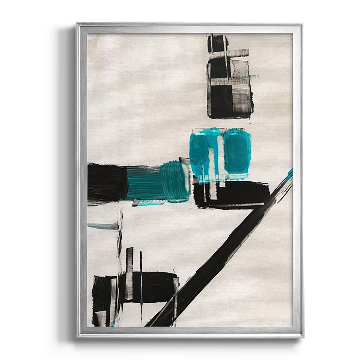 Geometry Notes I Premium Framed Print, in Gold, Black, or Silver ...