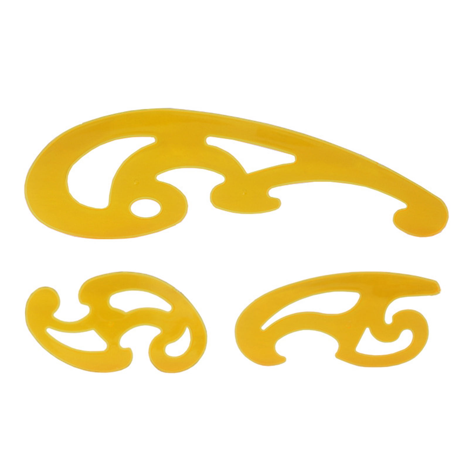 Geometry Ruler Shapes Drafting Drawing Stencil for Artists Designers ...