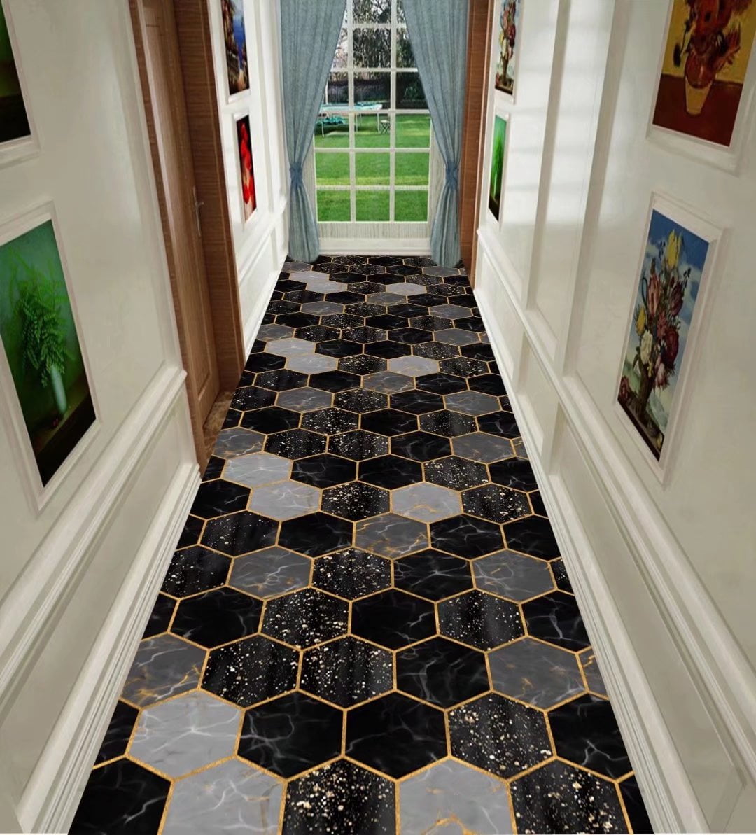 Geometry Runner Long Corridor Carpets Home ration Luxury Passageway ...
