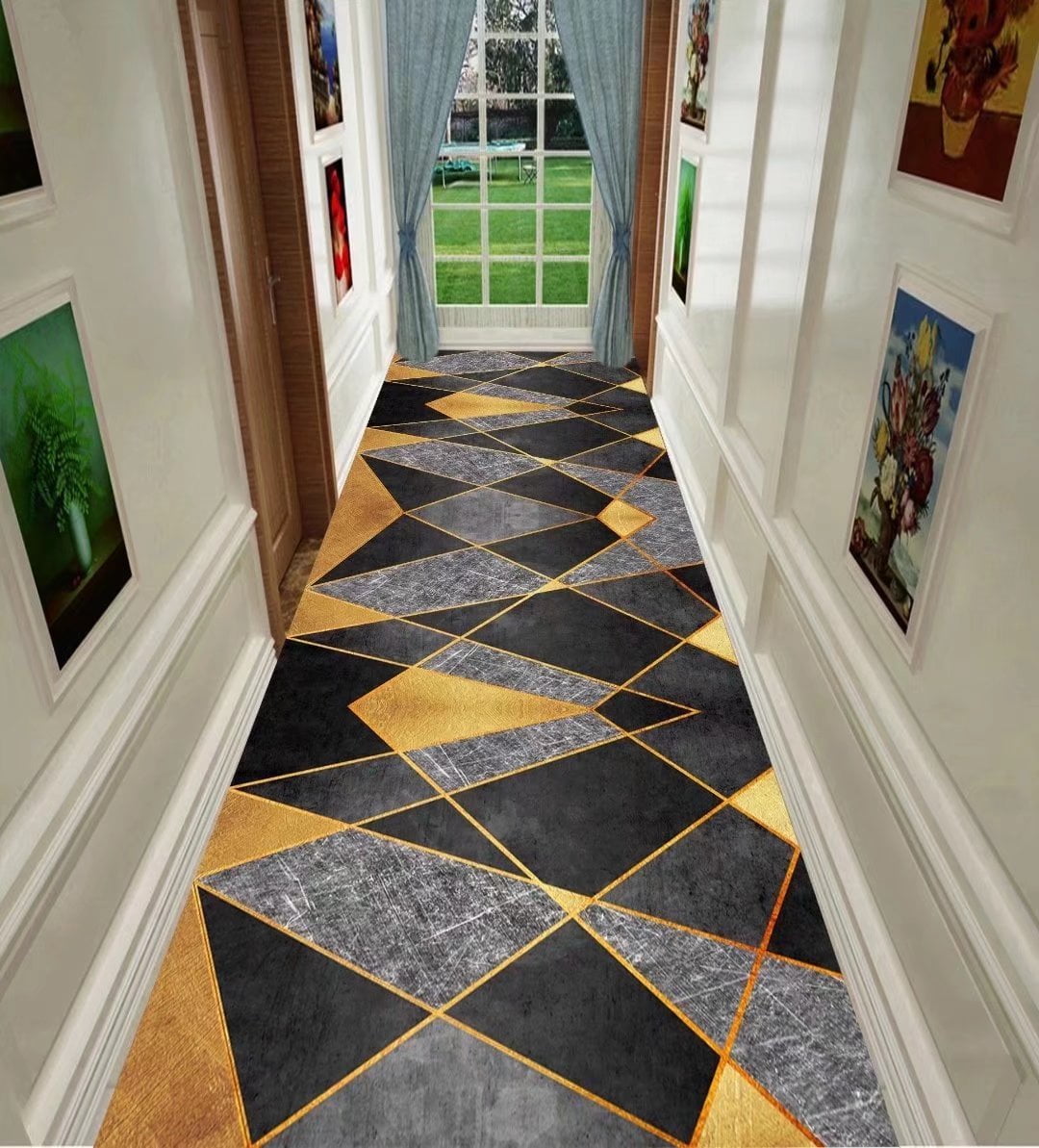 Geometry Runner Long Corridor Carpets Home ration Luxury Passageway ...
