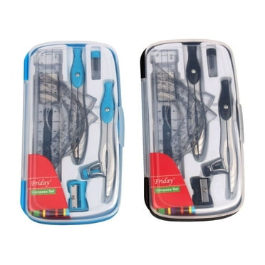 Mr. Pen- 13 pcs Geometry Set, Math Compass & Protractor, Drafting Tools ...