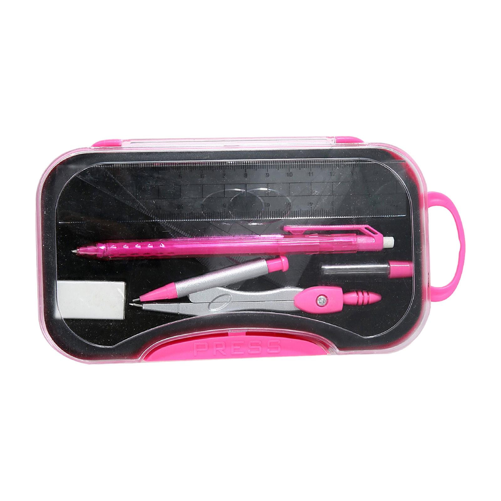 Geometry Set Compass Set Lightweight Maths Set for School Engineering ...