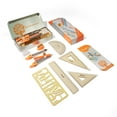 Geometry Set for Students, Math Protractor Compass with Rulers, Box of ...