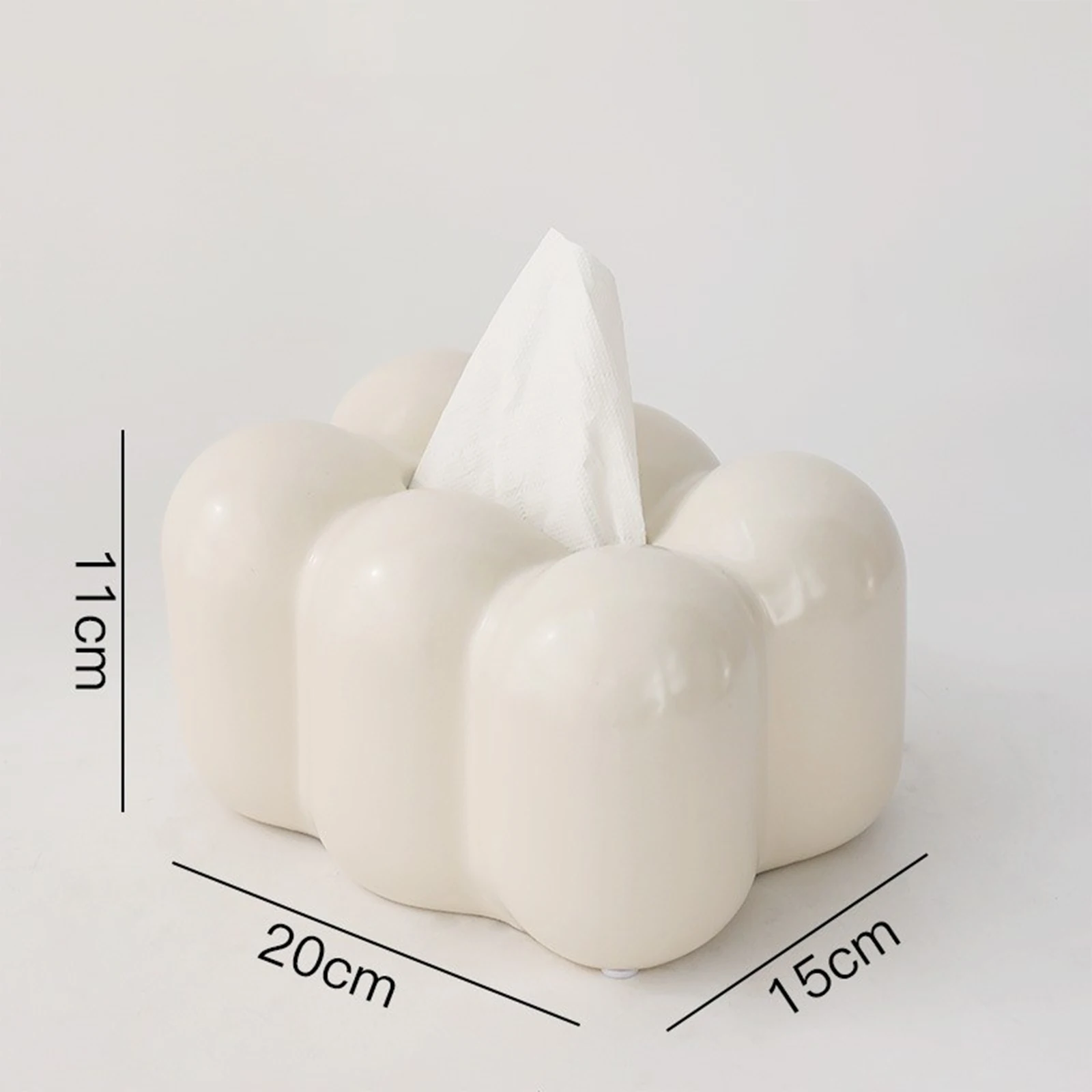 Geometry Tissue Box Cover Decorative Facial Tissue Holder Case ...