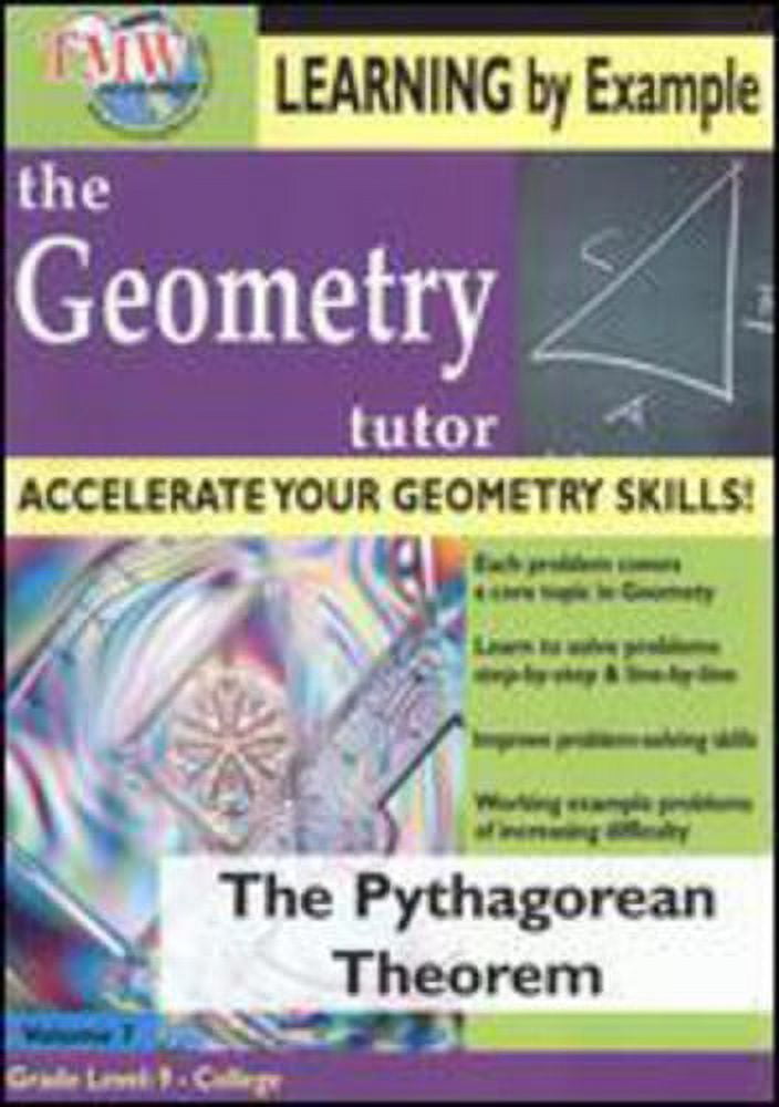 Geometry Tutor The Pythagorean Theorem Dvd Walmart