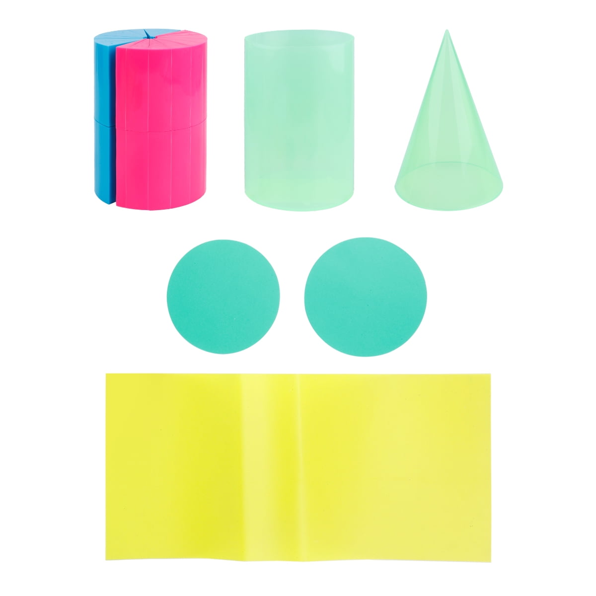 Geometry Volume Formula Derivation，2 Sets of Area Deducer Demonstrator ...