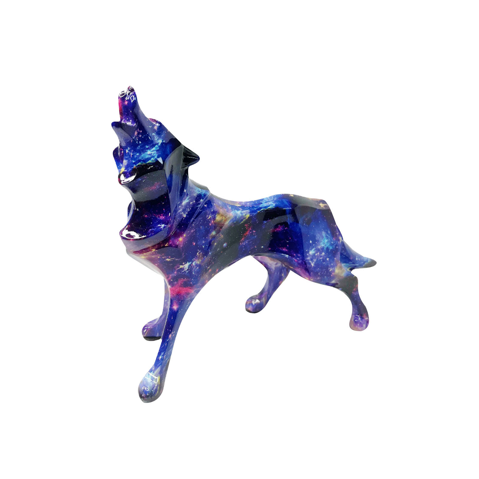 Geometry Wolf Home Decoration | Resin Wolf Figurines | Wolf Statue ...