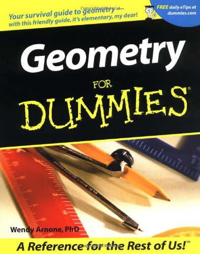 Pre-Owned Geometry for Dummies (Paperback) 0764553240 9780764553240 ...