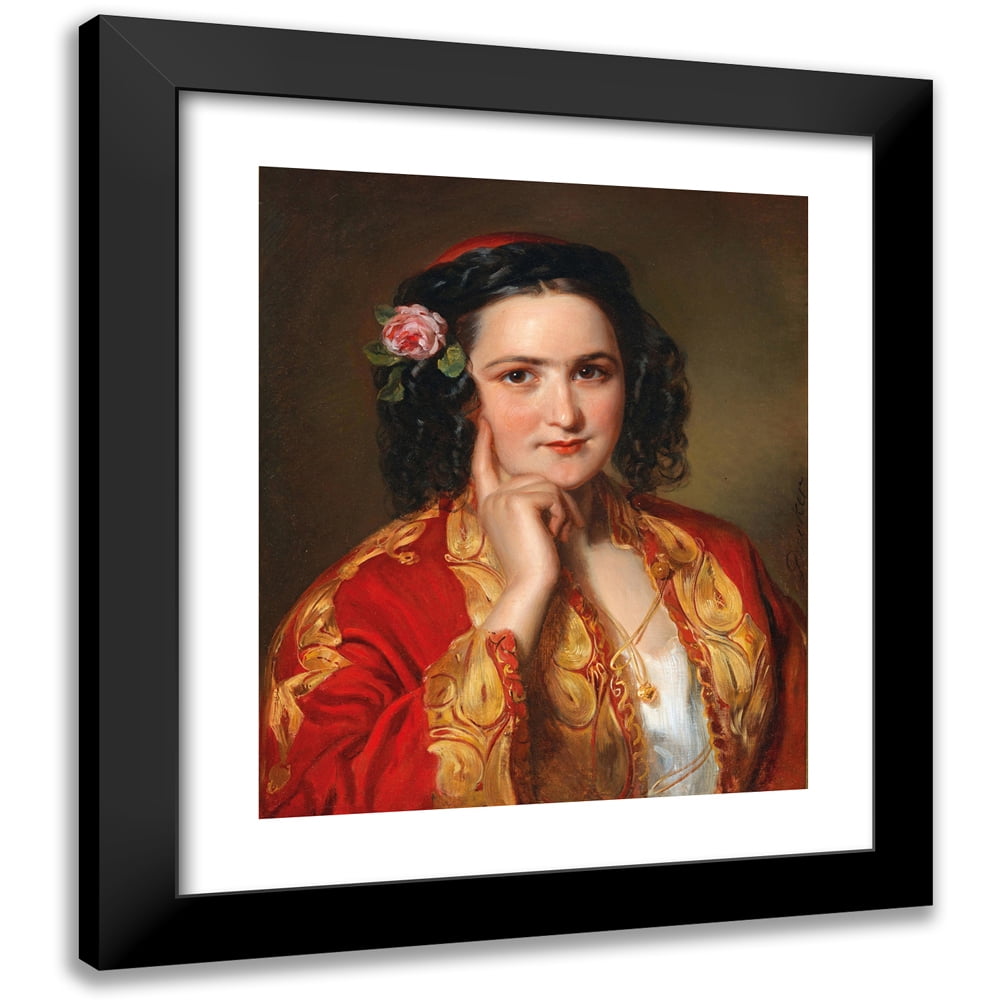 Georg Decker 12x14 Black Modern Framed Museum Art Print Titled ...