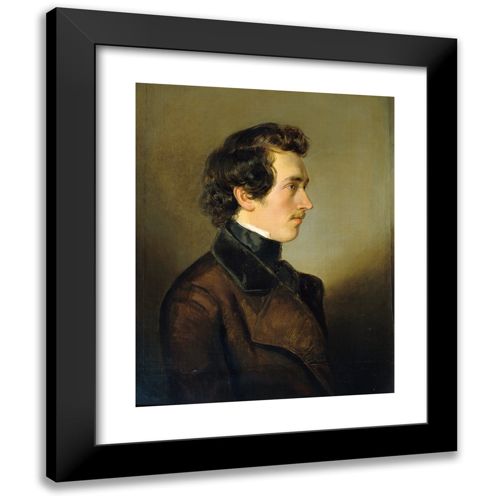 Georg Decker 12x14 Black Modern Framed Museum Art Print Titled - The ...