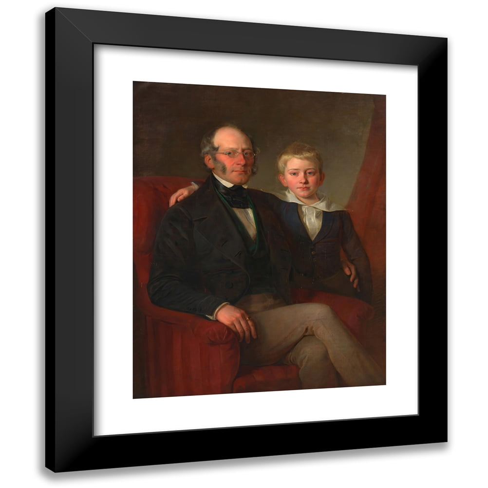 Georg Decker 15x18 Black Modern Framed Museum Art Print Titled - Josef ...