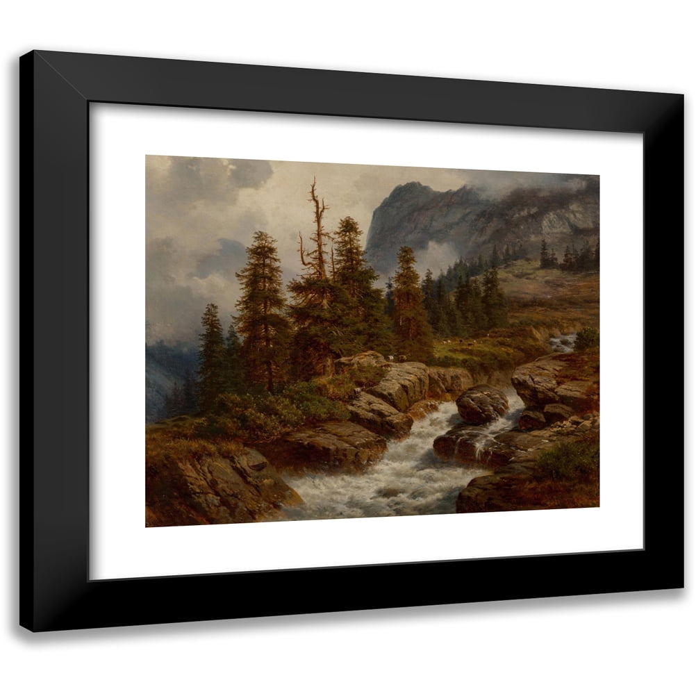 Georg Engelhardt 17x15 Black Modern Framed Museum Art Print Titled ...