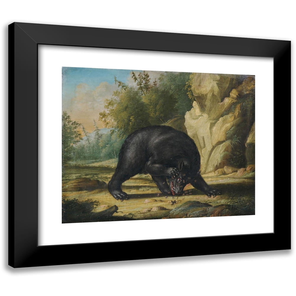 Georg Ernst Sandner 14x12 Black Modern Framed Museum Art Print Titled ...