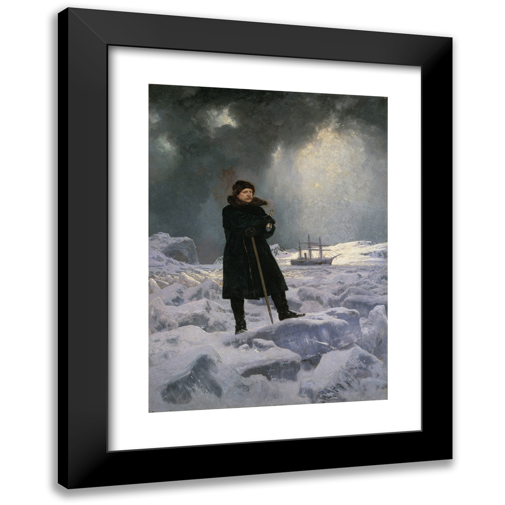 Georg Von Rosen 11x14 Black Modern Framed Museum Art Print Titled - The ...