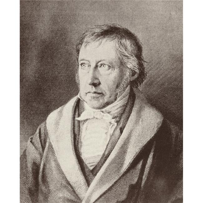 Georg Wilhelm Friedrich Hegel - 1770 to 1831 German Philosopher Poster ...
