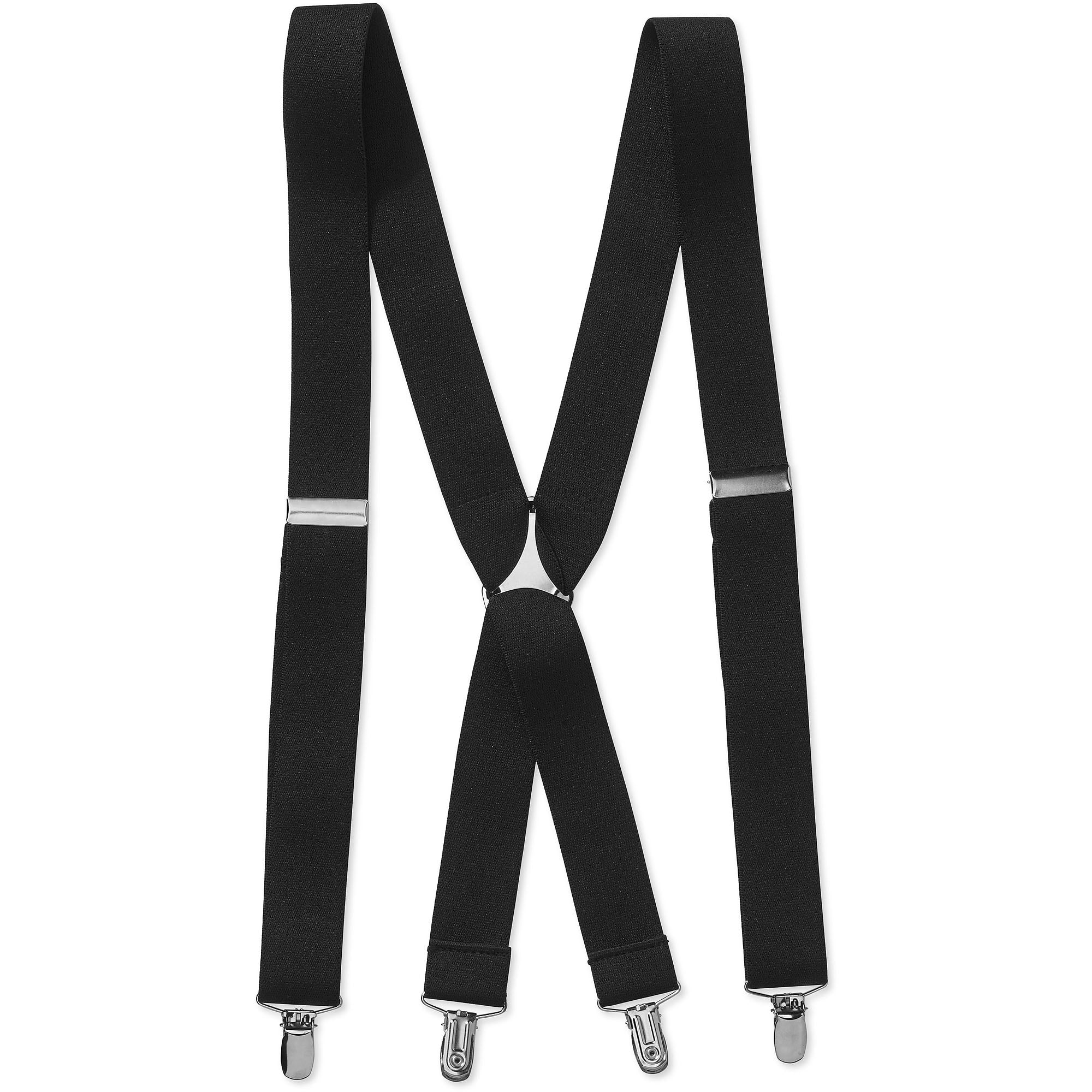 George 1.25 inch Adjustable Dress Suspender with Fabric and Metal ...