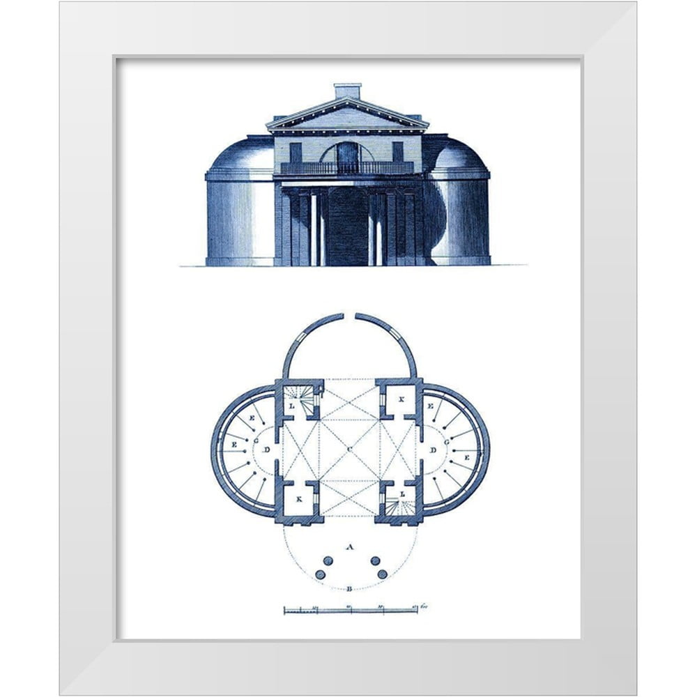 George, Andrew Cook 15x18 White Modern Wood Framed Museum Art Print ...