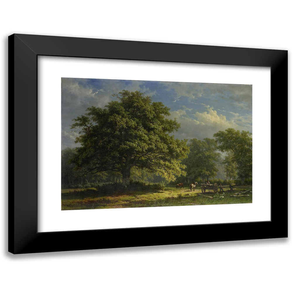 George Andries Roth 24x18 Black Modern Framed Museum Art Print Titled ...