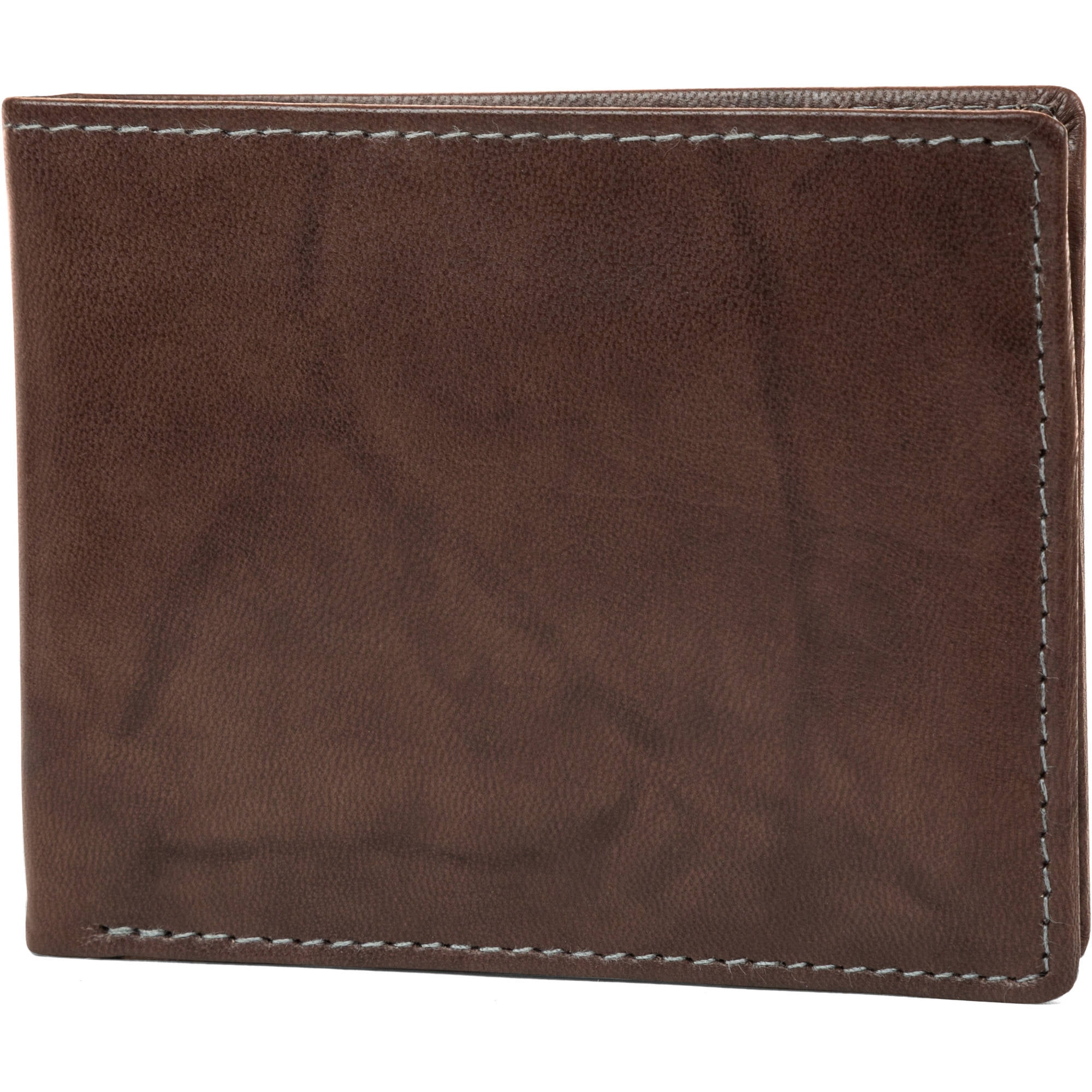 George Antique Passcase Wallet - Leather Wallet - Walmart.com