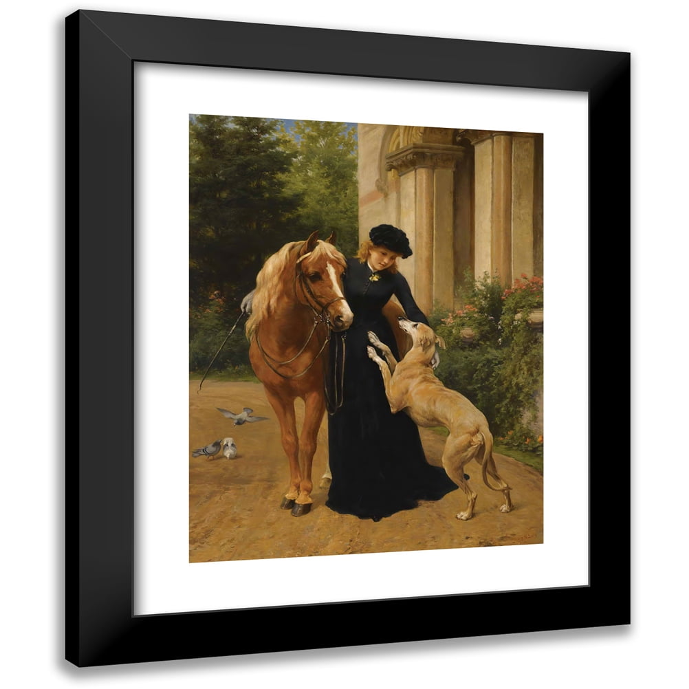 George Augustus Holmes 19x24 Black Modern Framed Museum Art Print ...